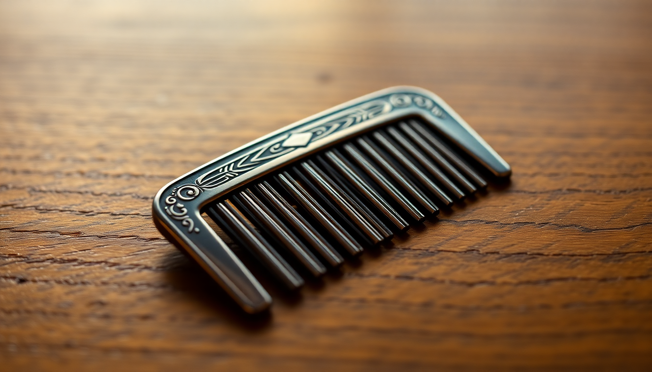 Unlock the Power of a Folding Portable Pocket Men's Oil Hair Comb ...