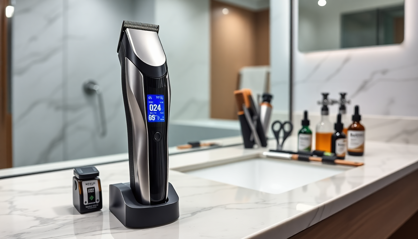 Elevate Your Grooming Game with the KIKIDO LCD Electric Hair Clipper f ...