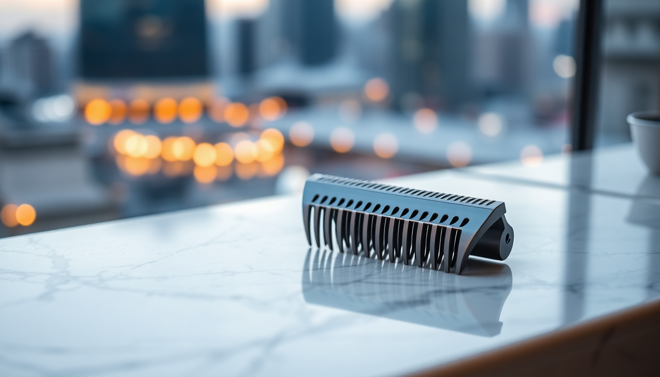 Unlock the Power of Portable Grooming with a Titanium Alloy Folding Co ...