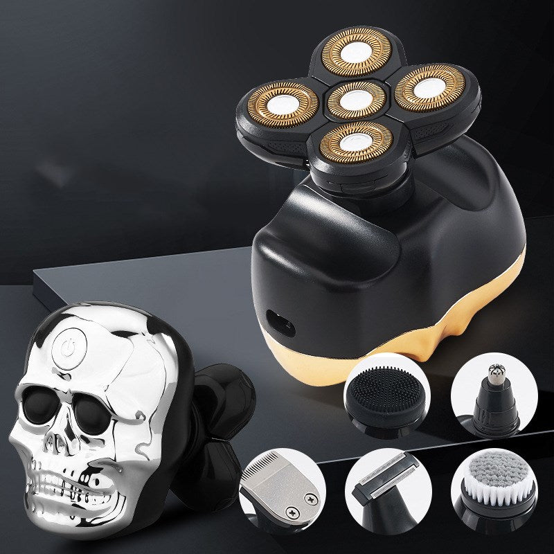 New Multifunctional Razor Halloween Skull Six In One – Beard Air