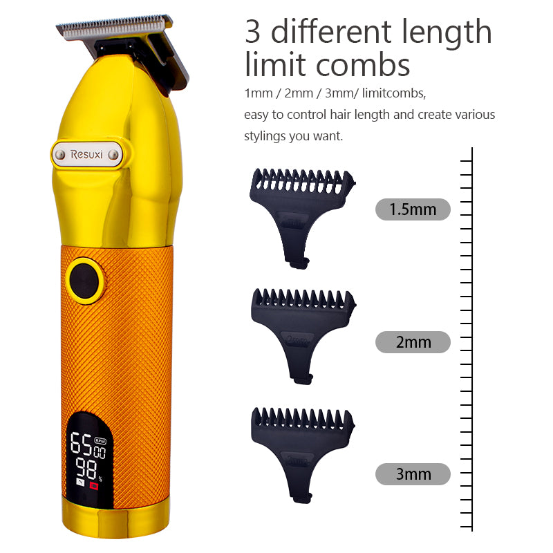 New Hair Clipper, Rechargeable Digital Display Electric Clipper – Beard Air