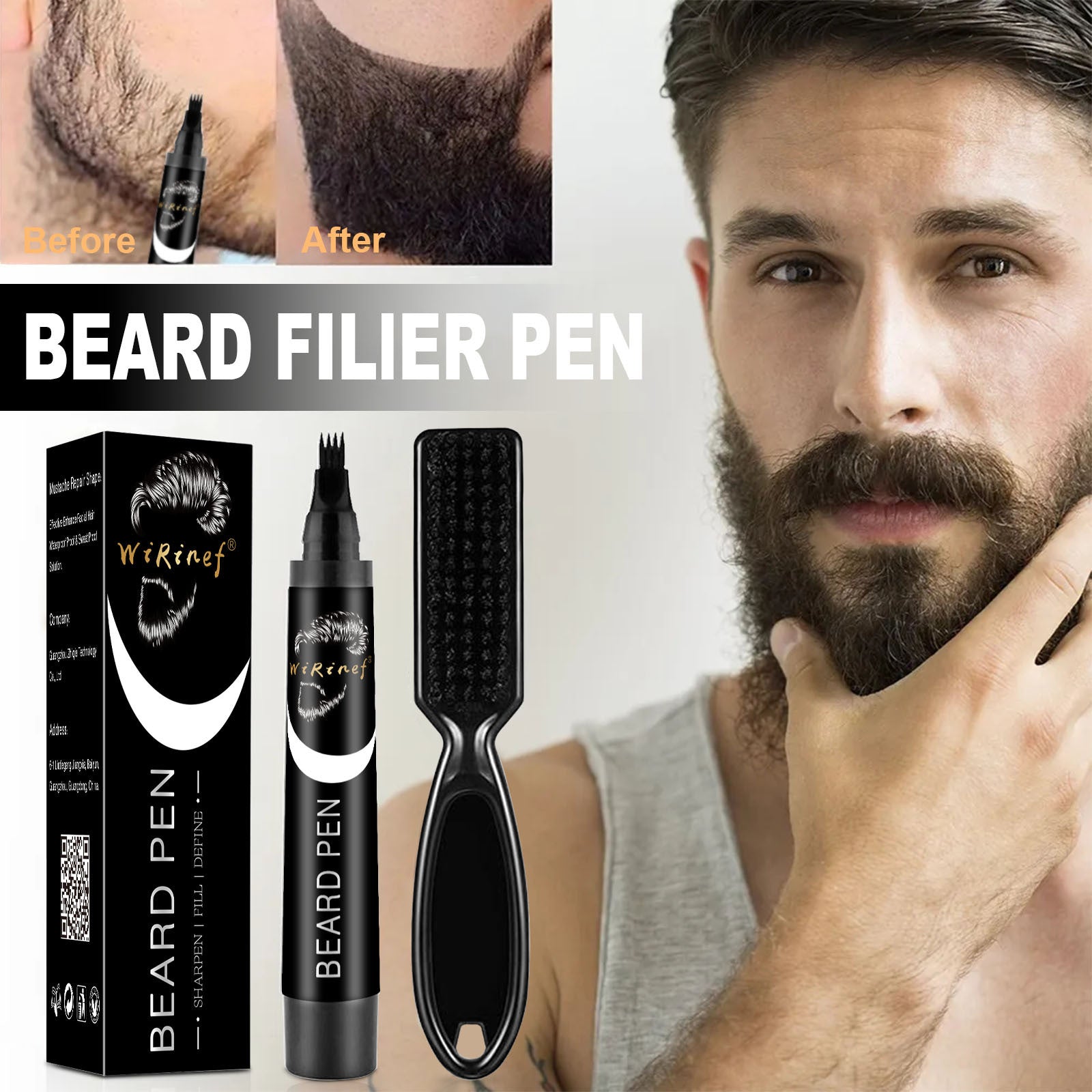 Beard Filling Pen Set Waterproof – Beard Air