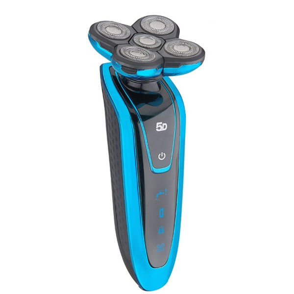 Rechargeable 5D Shaver Set - 5-Head Rotary Electric Razor Multi-Functi ...