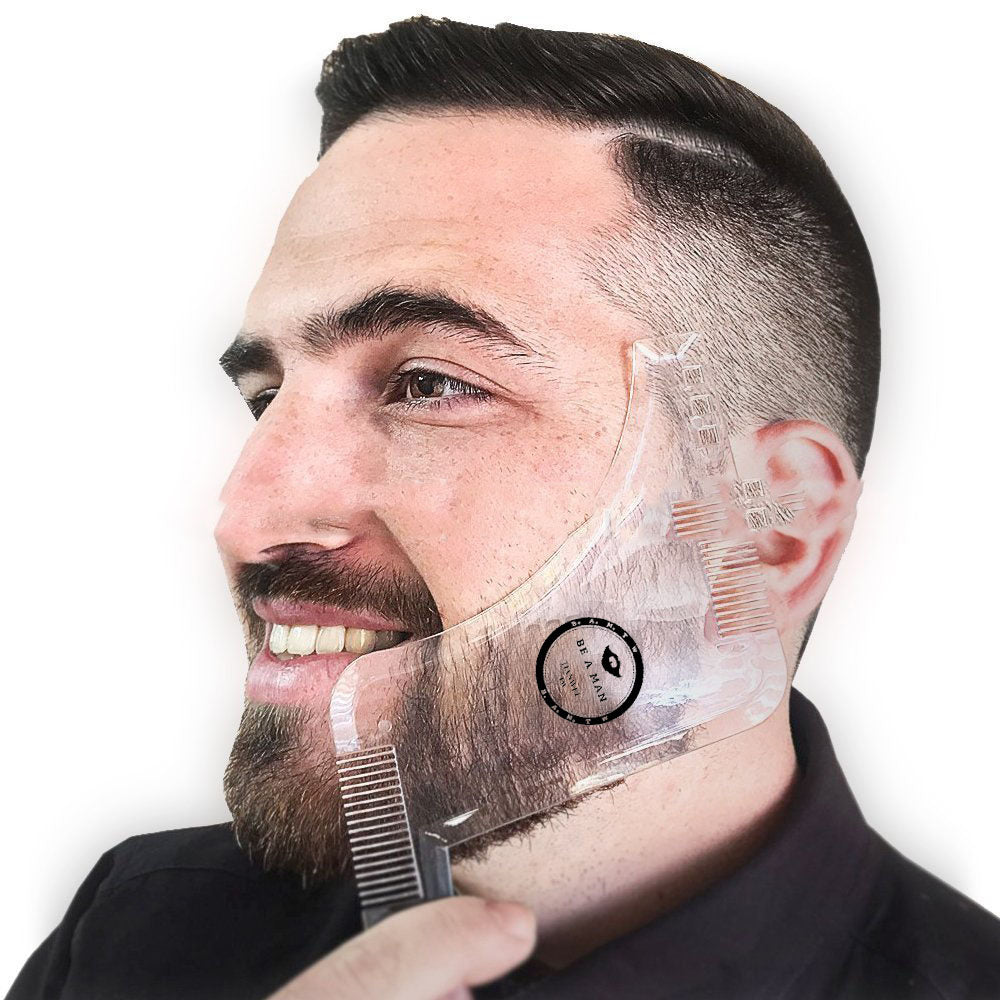 Transparent Appearance Double-sided Beard Styling Comb – Beard Air