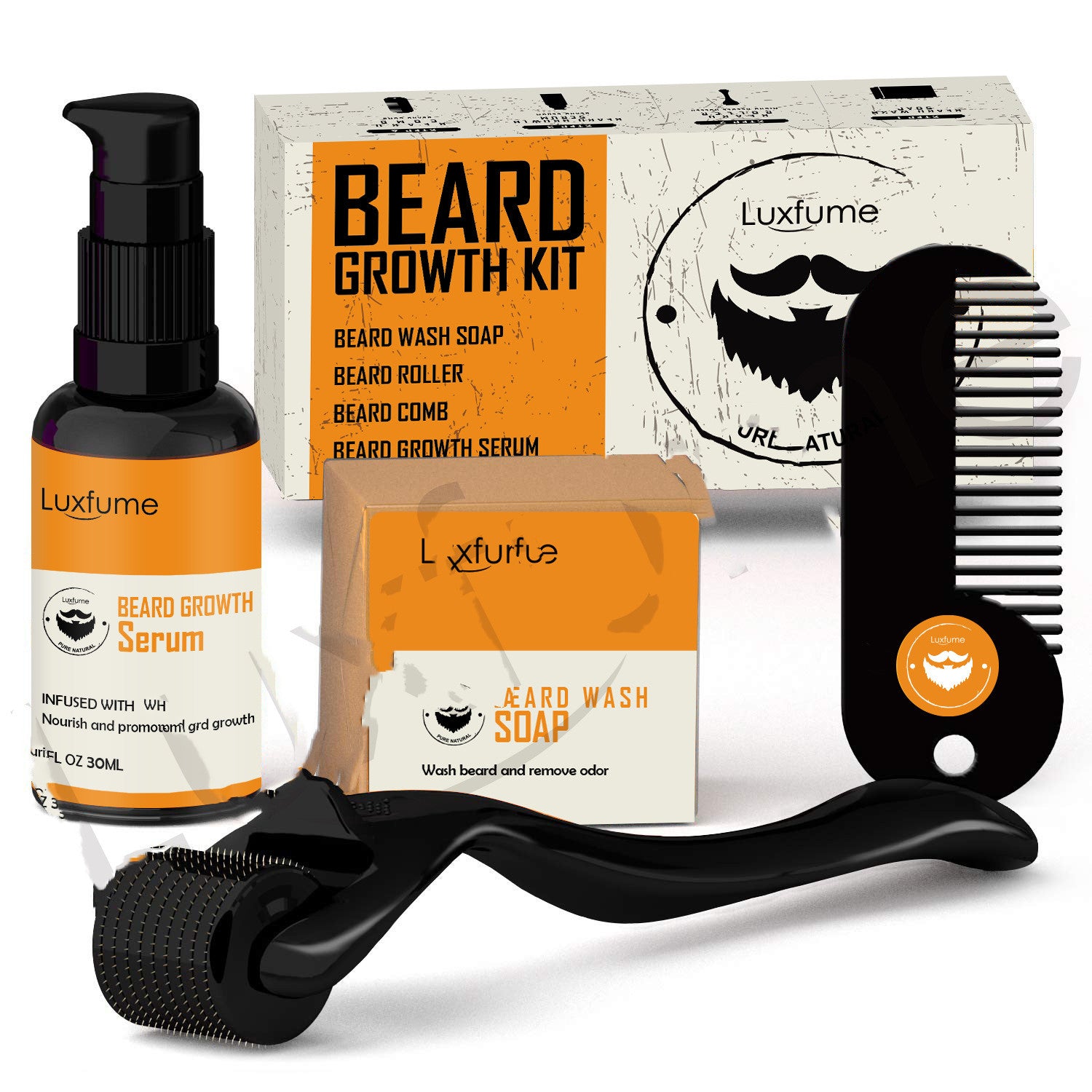 Beard Set Box Beard Essence Cleaning Care – Beard Air