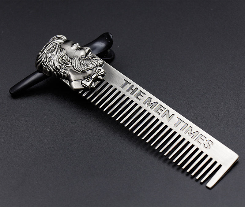 Stainless steel American fluffy comb – Beard Air