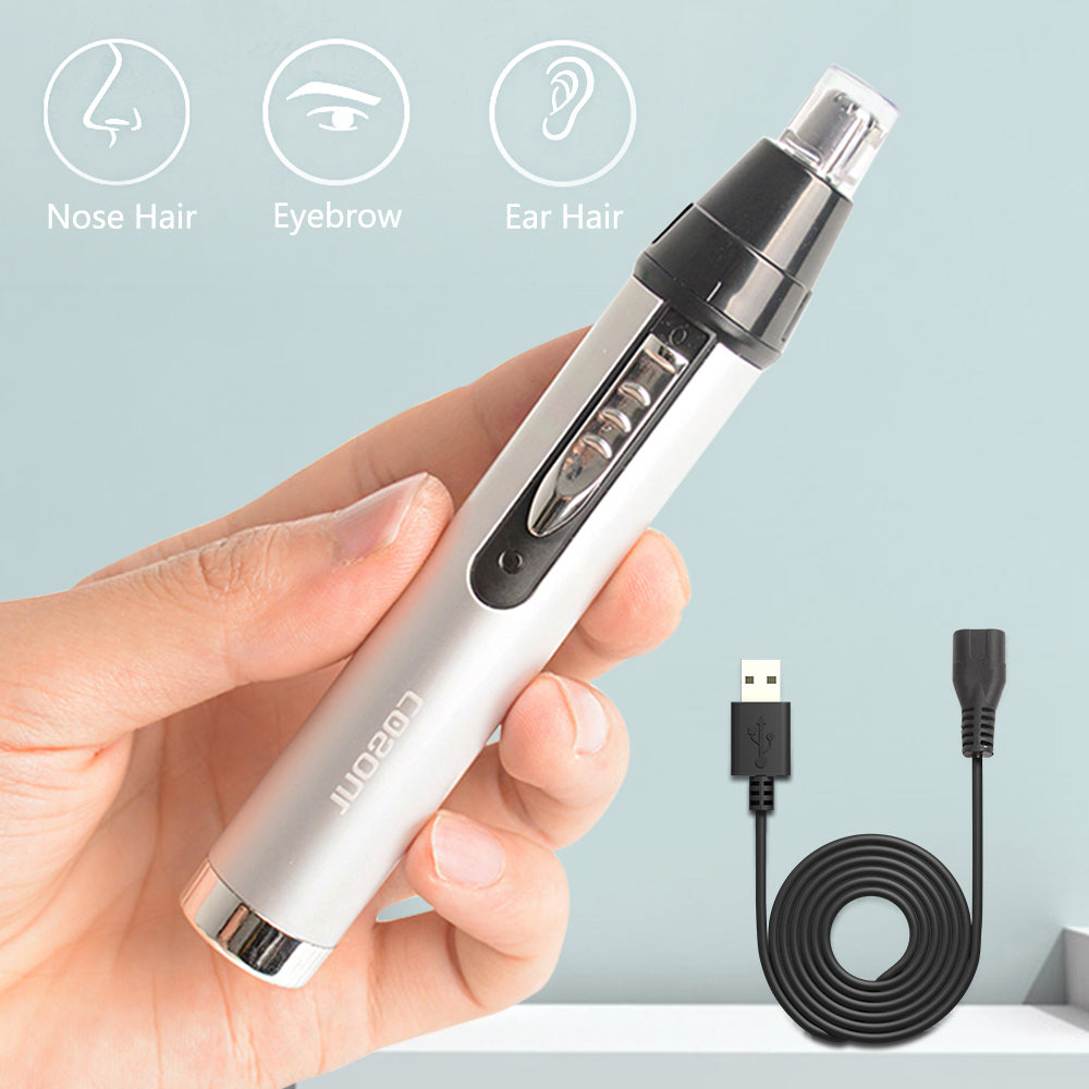 Rechargeable USB Alloy Eyebrow And Ear Shaver Hair Clipper – Beard Air