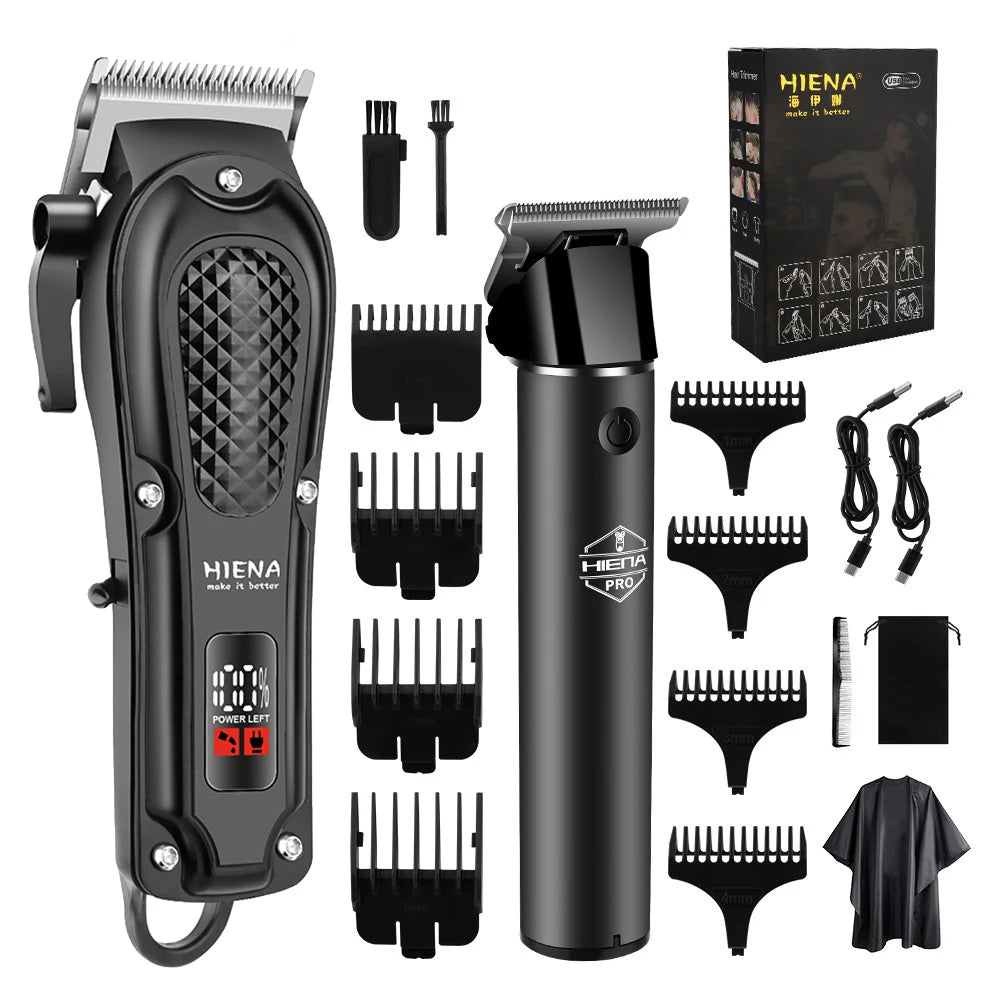 hiena Hair Clipper Barber Professional Cordless Trimmer HYN-212 – Beard Air
