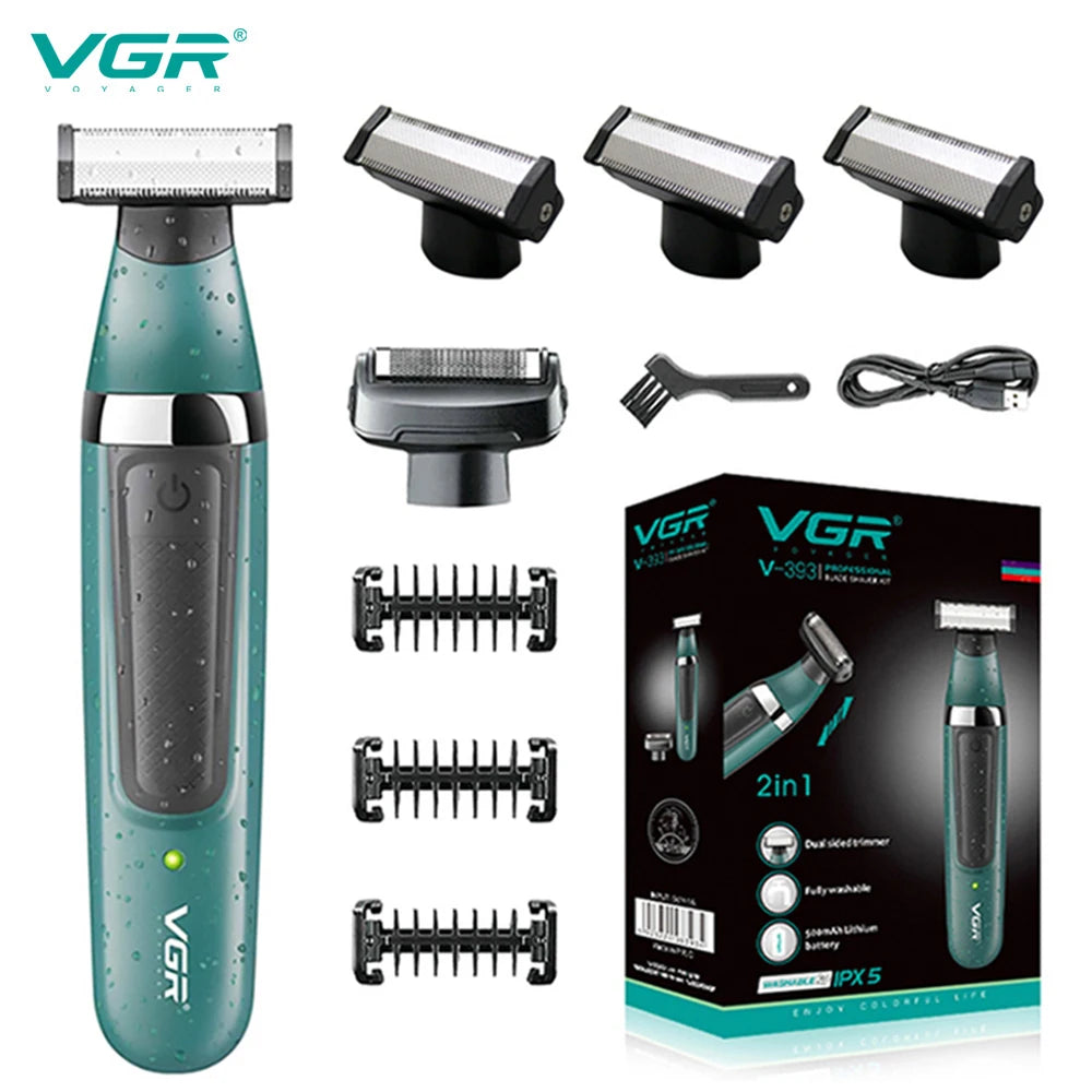 VGR Pubic Hair Removal Intimate Area Places Part Rasor Electric Shaver ...