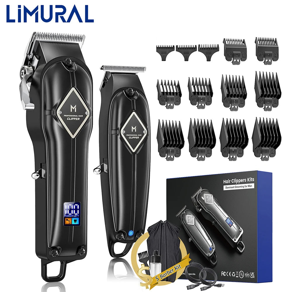 Limural Electric Hair Clipper Wireless Hair Cutting Kit – Beard Air