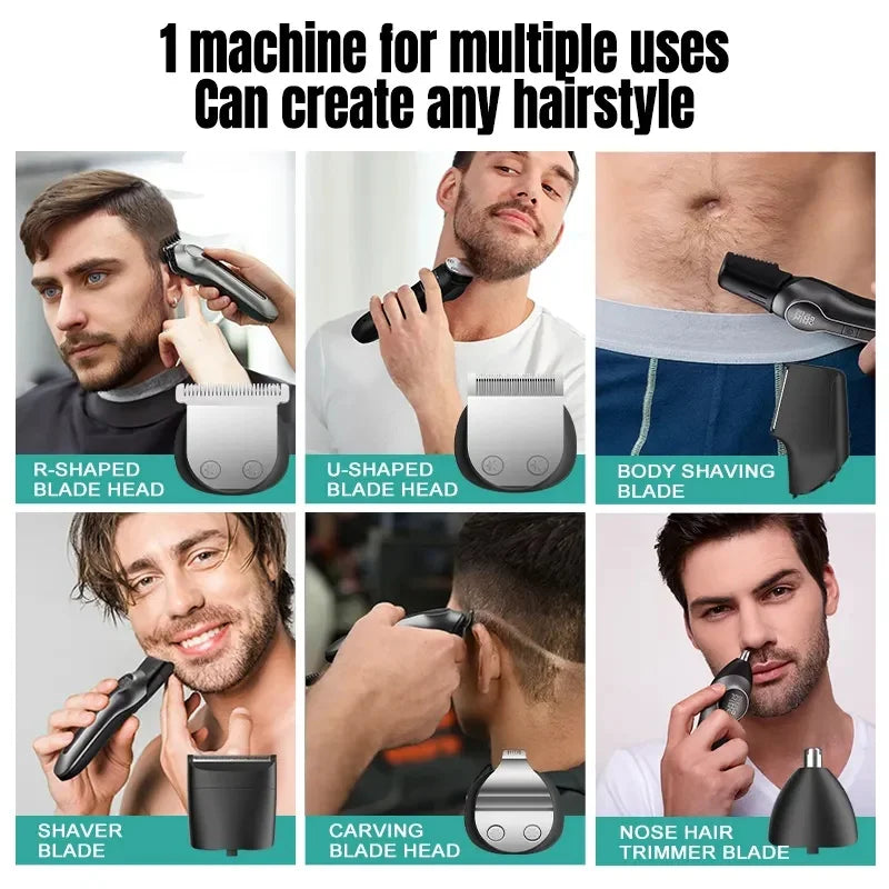 Xiaomi Youpin 6-in-1 Multifunctional Grooming Kit Hair Clipper – Beard Air