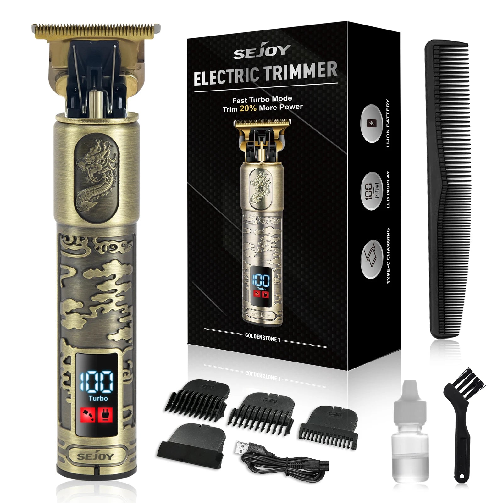 Electric Hair Cutting Machine Adjustable Precision Professional Hair C ...