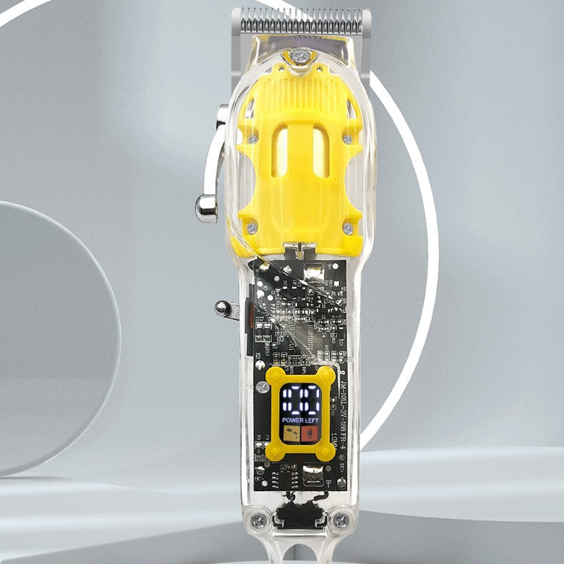 Hair Clipper Transparent Body With Digital Display – Beard Air