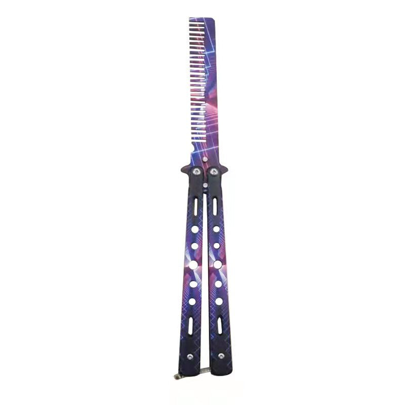 Outdoor Camping Stainless Steel Folding Comb – Beard Air
