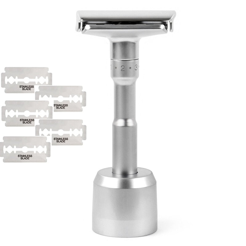 Adjustable Double Edge Classic Safety Razor Man – Beard Air