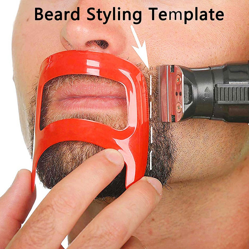 Mustache Beard Styling Template Tools – Beard Air