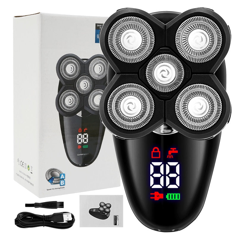 Electric Razor for Men Bald Head Shaver LED – Beard Air