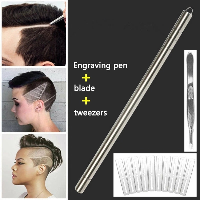 Magic Engrave Beard Hair Scissors Eyebrow – Beard Air