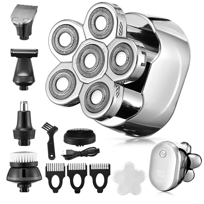 Multi Grooming Kit Digital Display Electric Shaver – Beard Air