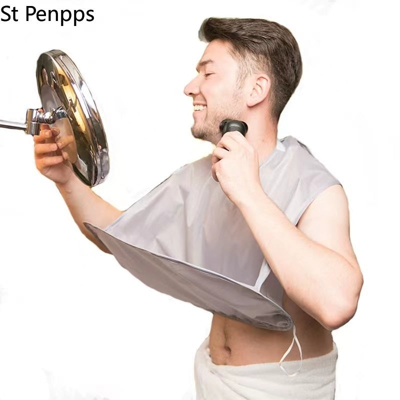 Upgraded Foldable Movable Shave Hairdressing Apron – Beard Air