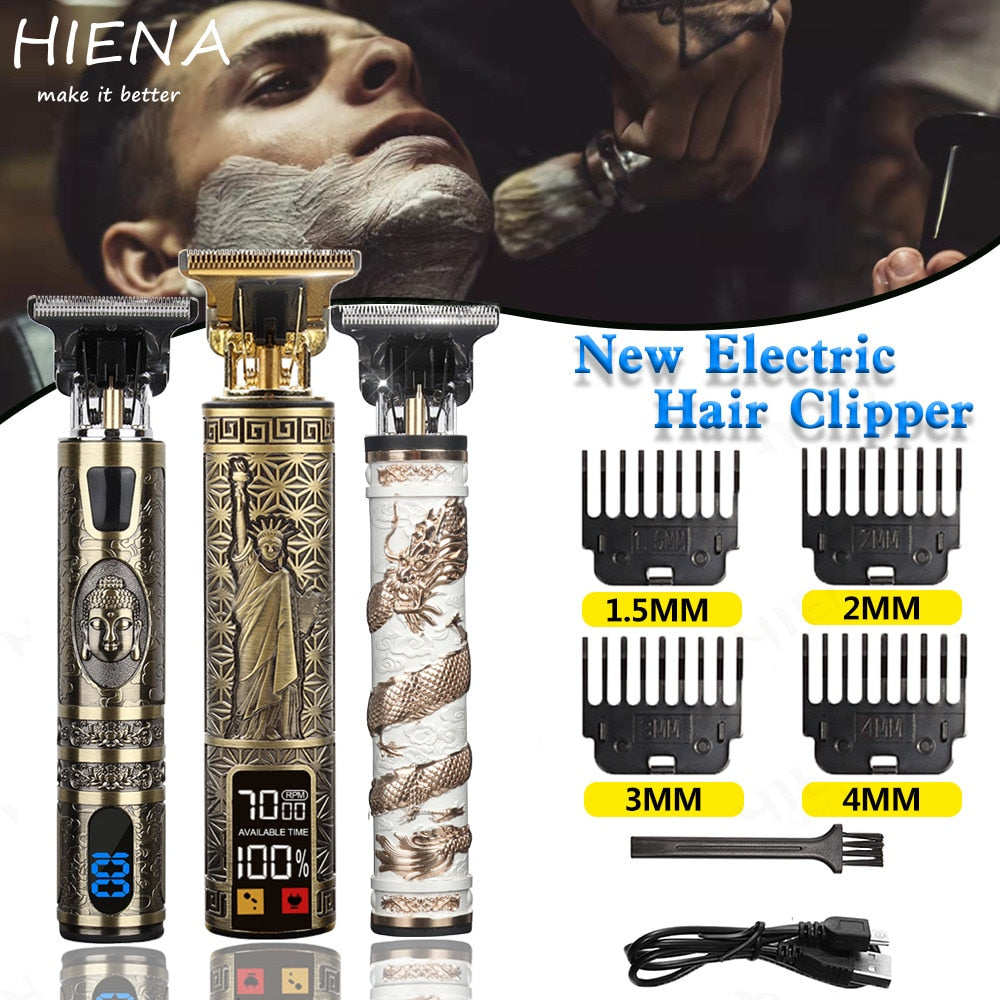 USB Electric Hair Clippers Rechargeable Shaver – Beard Air