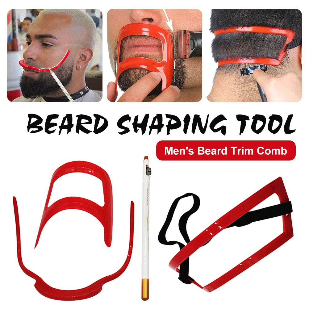 Beard Shaping Tool Men's Beard Combs – Beard Air