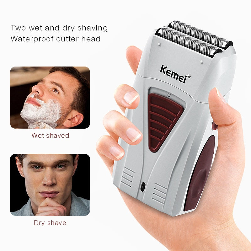 Beard Trimmer for Men Professional Hair Cutting Machine Mini Skull Sha ...