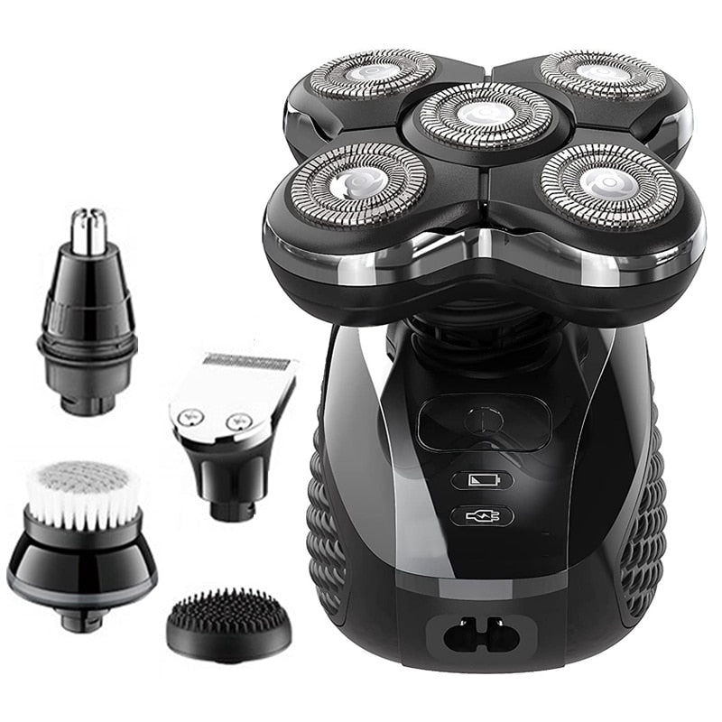 Pro head electric shaver for men face body hair trimmer – Beard Air